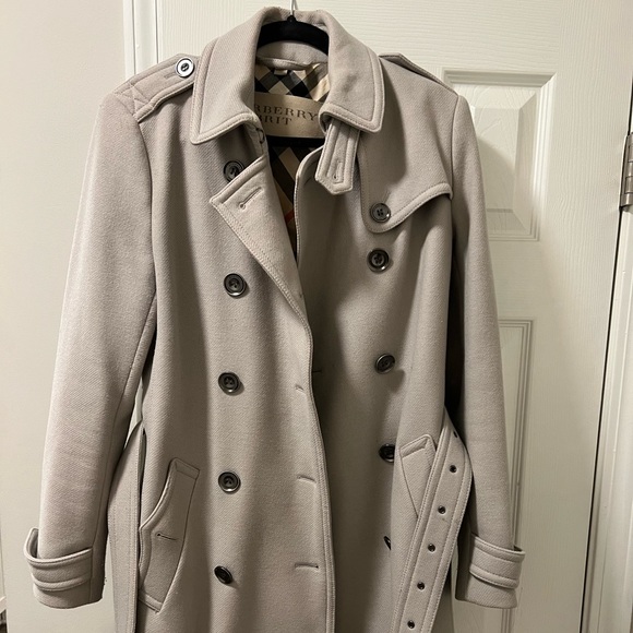 Burberry | Jackets & Coats | Burberry Wool Coat | Poshmark